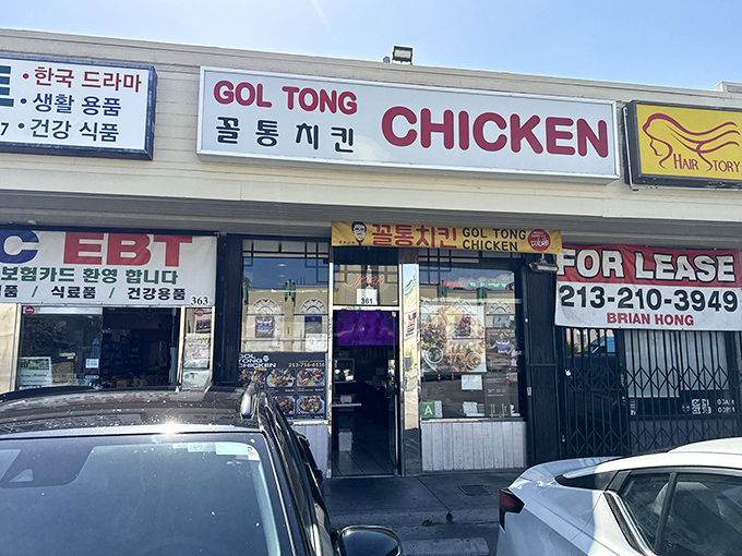 Korean meets American comfort food at Gol Tong &ndash; where twice-fried chicken creates a crunch you can practically hear through this photo.