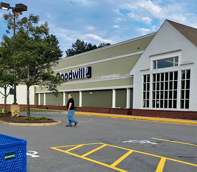 Where thrift shopping becomes an Olympic sport! Goodwill's massive selection requires stamina, strategy, and a sharp eye for deals.