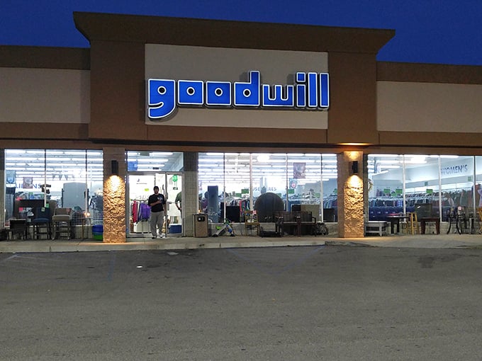 Those welcoming glass doors open onto a world where one person's castoff becomes another's treasure.