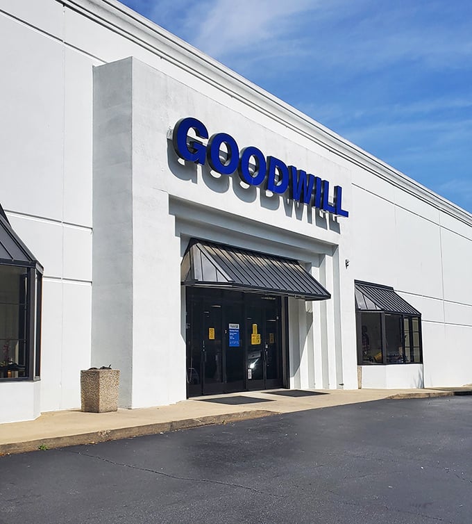 This spotless storefront proves thrift shopping has evolved far beyond dusty basement rummage sales of yesteryear.