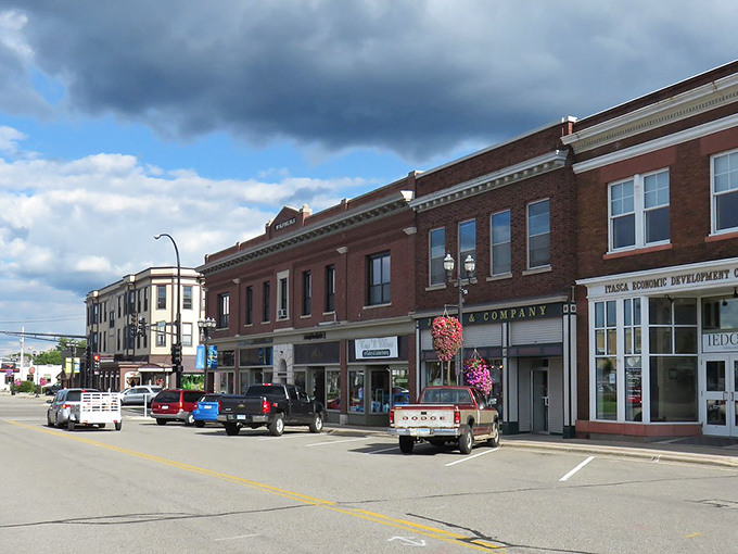 Downtown Grand Rapids blends historic brick buildings with small-town energy, where local shops and friendly faces line the streets.
