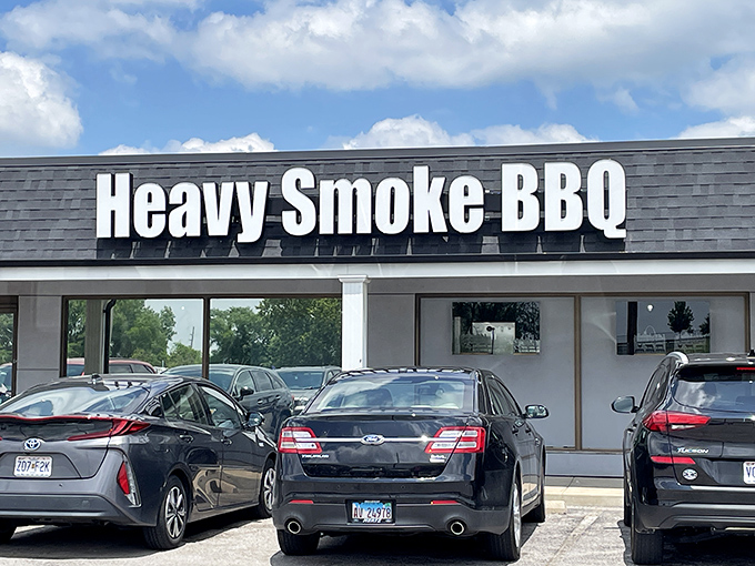 When a place puts "Heavy Smoke" right in the name, they're making a promise your taste buds can take to the bank.
