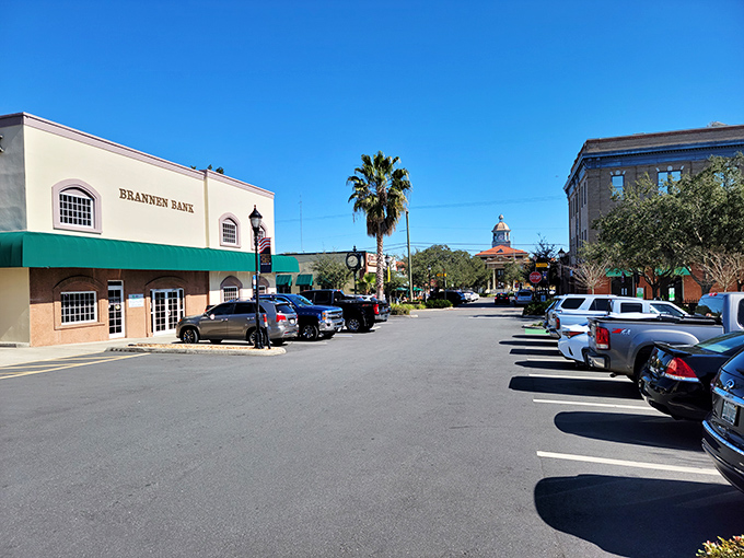 These tree-canopied streets offer shade and stories from generations of friendly neighbors.