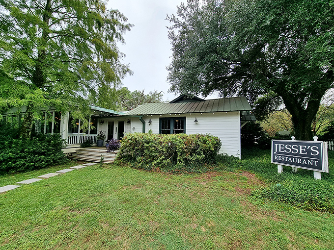 When a restaurant looks this cozy from the outside, you know the steaks inside taste like home.