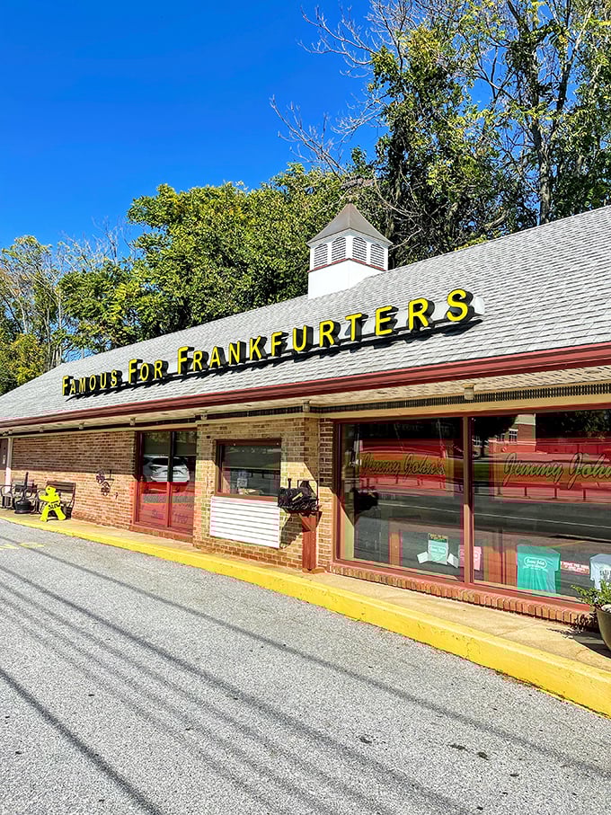 The patio setup suggests this place knows that good food tastes even better in fresh air.