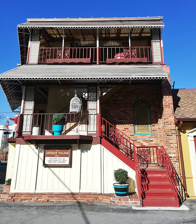 This quaint shopping district proves that sometimes the best adventures happen on quiet neighborhood streets.