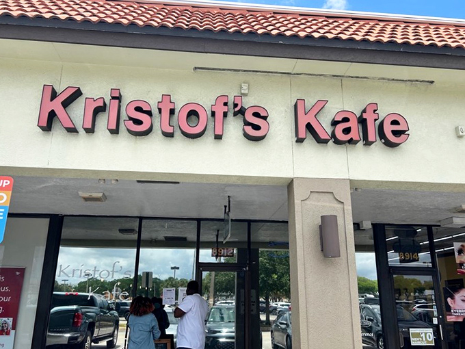 Kristof's Kafe hides in plain sight, but locals know better. The kind of place where calories don't count and coffee never runs dry.