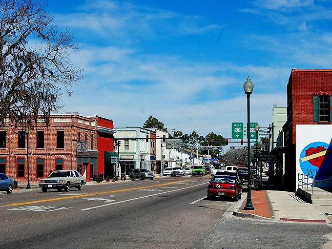 Live Oak: Historic storefronts with character that money can't buy. The perfect backdrop for your "I found the good life" social media posts.
