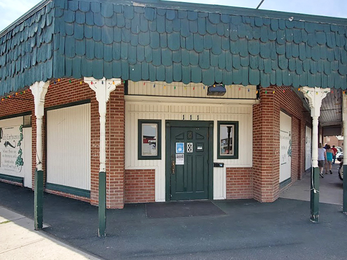 When your steakhouse looks this welcoming from the street, you know good things await inside.