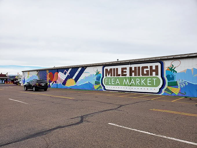 The colorful Mile High mural captures the festive spirit that makes this market truly special statewide.