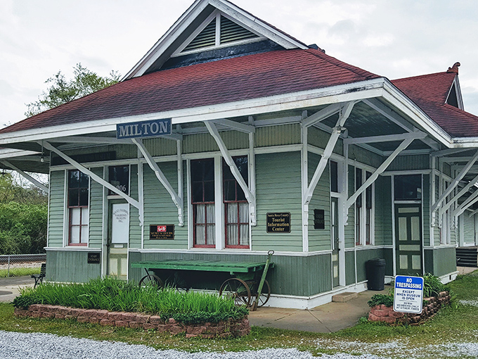 All aboard the retirement express - Milton's historic depot reminds us that the best journeys end at home.
