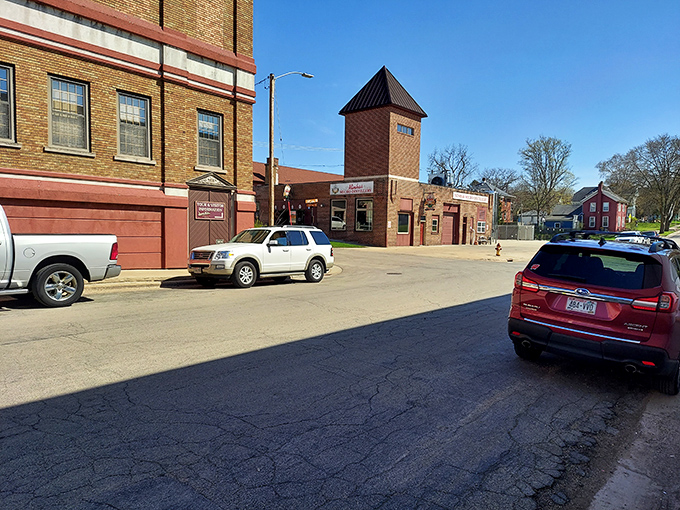 Monroe's downtown stretches before you like a real-life Norman Rockwell painting with cheese shops included.