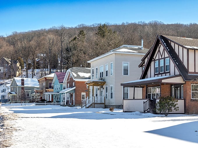 These colorful houses prove that affordable living doesn't mean sacrificing style or neighborhood character at all.