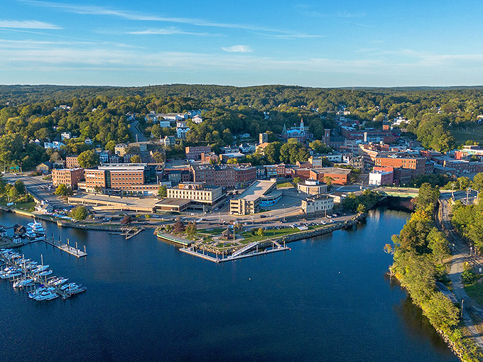 Where two rivers meet, this waterfront city offers views that cost nothing but appreciation and good timing.
