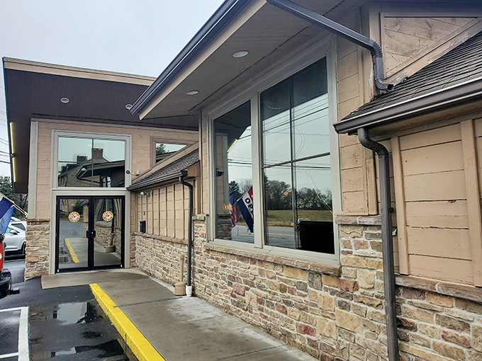 No fancy frills needed when the barbecue speaks for itself at this roadside gem.