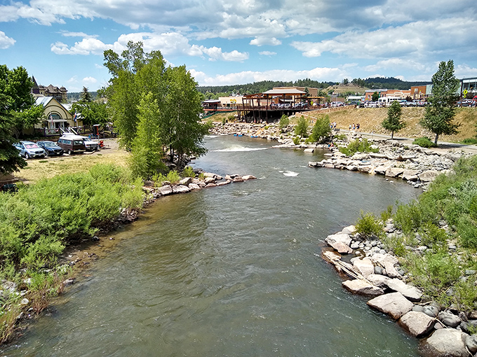 The San Juan River cuts through Pagosa Springs, creating a playground for water lovers and a feast for the eyes.