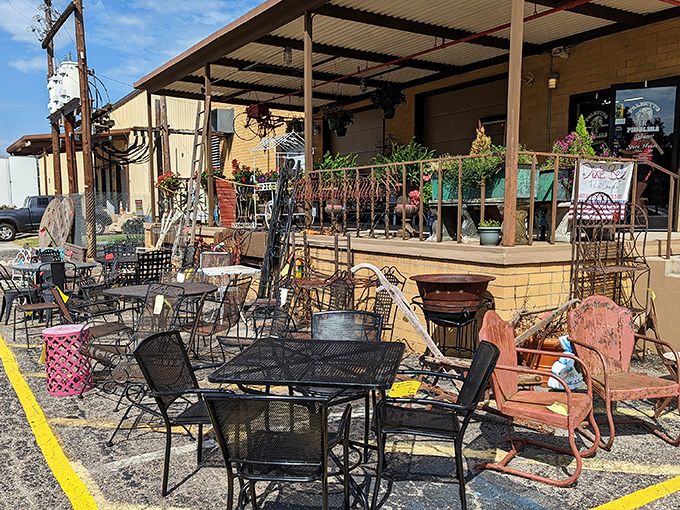 Garden furniture gets a second chance at life while you get a first chance at incredible deals. 