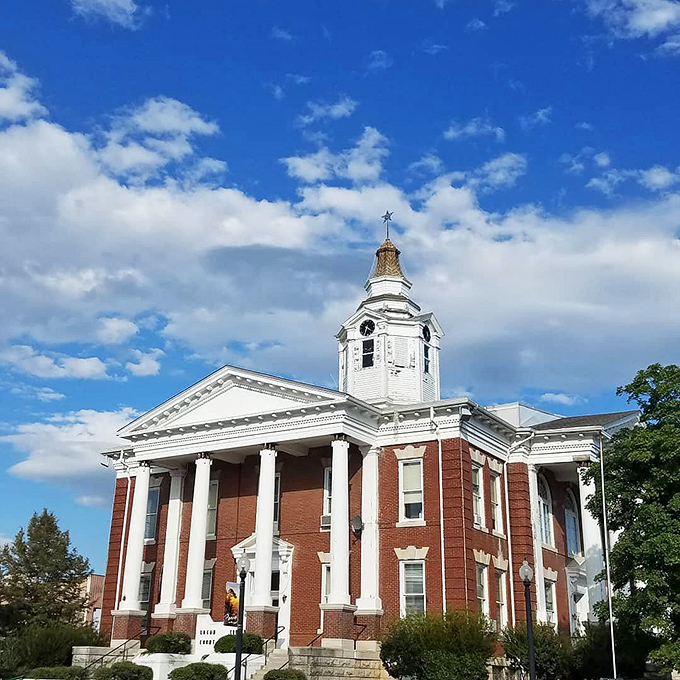 Classic courthouse architecture anchors this charming valley town where your retirement dollars stretch like taffy.