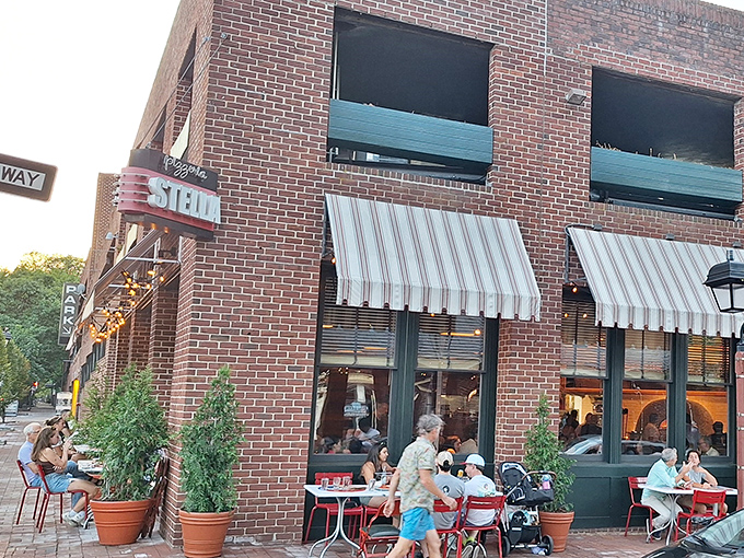 Brick and mortar simplicity houses pizza artistry that would make your Italian grandmother weep tears.