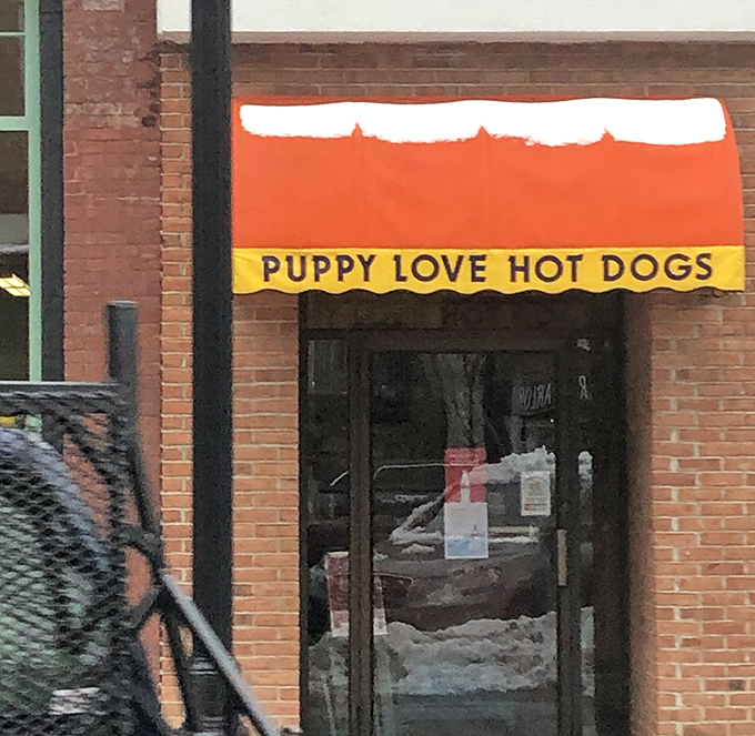 Sometimes the most colorful storefronts hide the most satisfying simple pleasures inside.