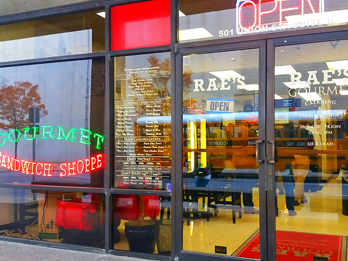 Through these windows, you can almost smell the pastrami and feel the warmth of true hospitality.