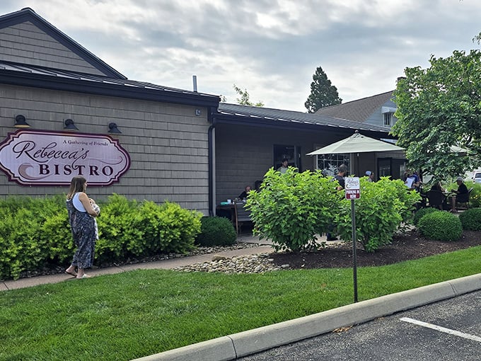 Sometimes the best comfort food comes wrapped in an unexpectedly stylish package like this inviting bistro.