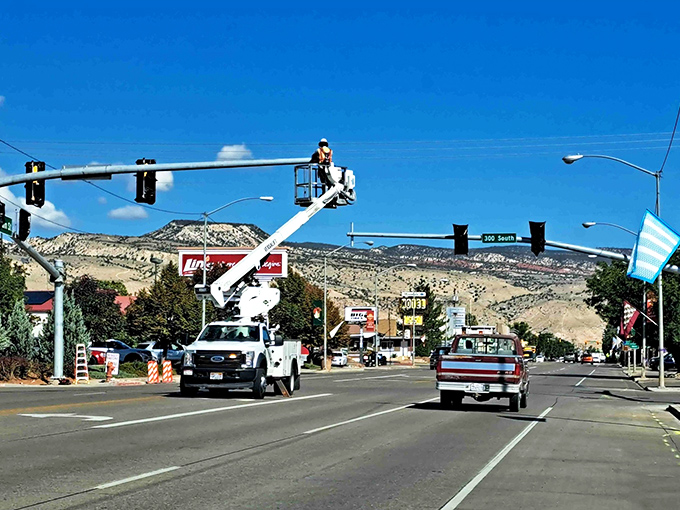 The courthouse stands proud in Richfield, anchoring a community that values tradition, beauty, and taking time to appreciate both.