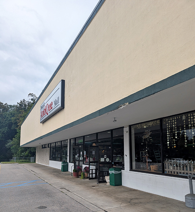Step into this vintage booth and you're transported to another era &ndash; complete with retro-styled shelving and nostalgic treasures.