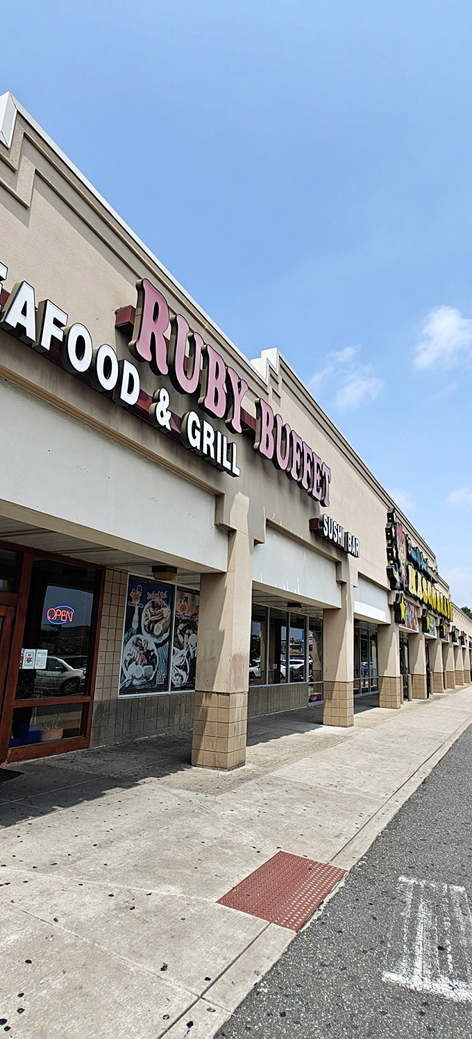 Clean modern lines promise fresh flavors inside, where East meets West on every single plate.