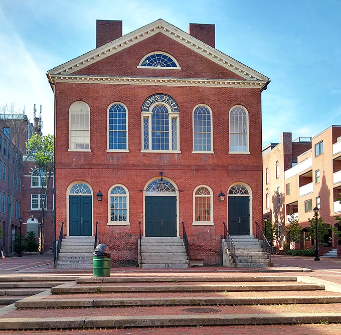 Salem Town Hall watches over downtown like a Victorian guardian of all things mysterious.