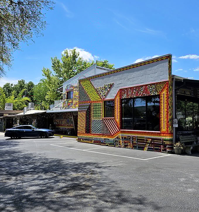 A riot of color and creativity announces Satchel's unique approach to pizza. Gainesville's most photogenic slice awaits!