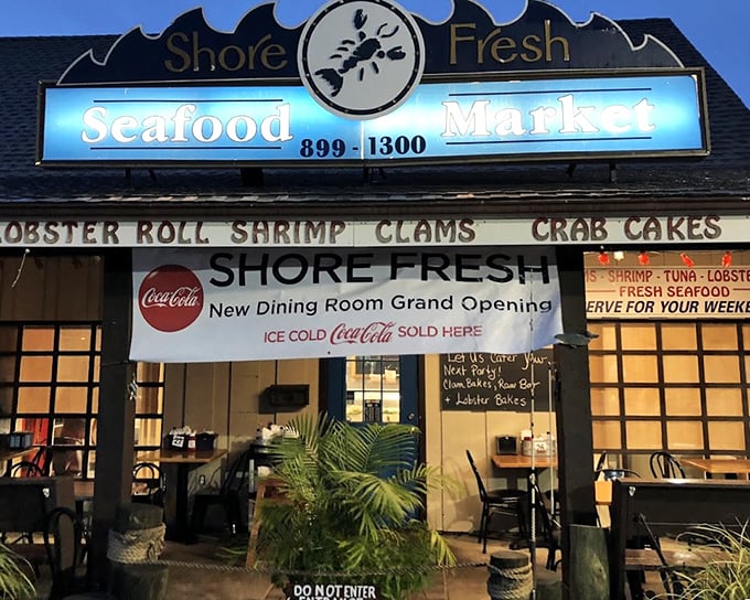 When the outdoor seating looks this inviting, you know you're in for fresh seafood served with a generous side of coastal relaxation.