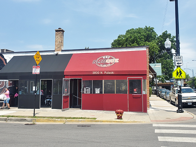 This no-frills exterior hides Chicago's barbecue treasure &ndash; like finding out your quiet neighbor is secretly a pitmaster genius.