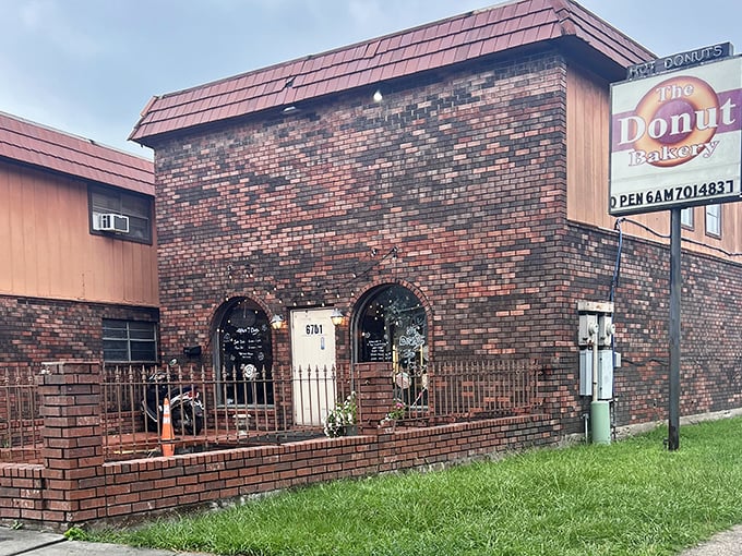 This unassuming brick building houses some of New Orleans' most beloved donut recipes. Sometimes the best treasures hide in plain sight.
