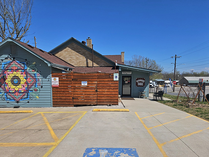 Some restaurants feel like visiting your favorite aunt's kitchen, and this cozy spot nails that welcoming vibe perfectly.