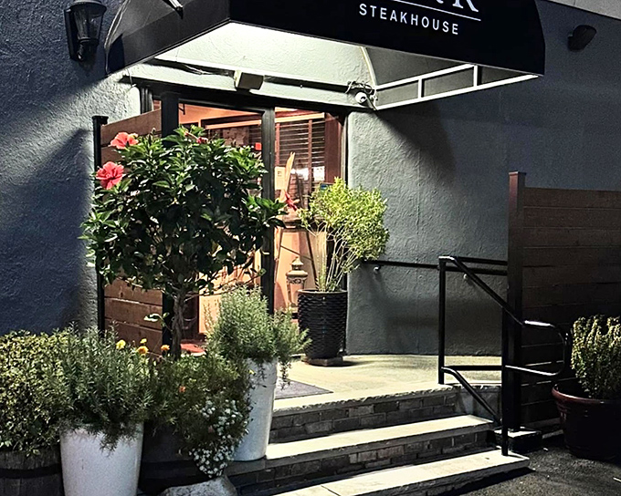 Modern steakhouse meets neighborhood charm - where contemporary design serves up timeless beef perfection.