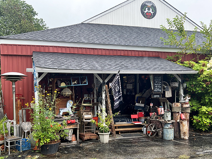This red barn of wonders houses treasures so diverse, you'll need a map, a flashlight, and a sense of adventure!