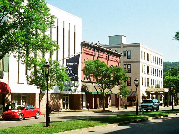 Main Street Wellsboro looks like it's waiting for a parade to start. Those historic buildings have stories to tell!