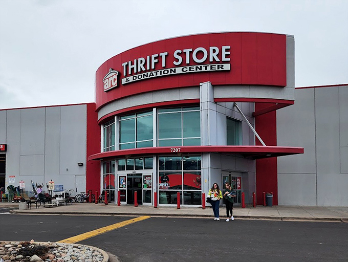 This massive thrift store could probably be spotted from Pikes Peak on a clear Colorado day.