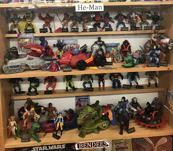 He-Man and the Masters of the Nostalgia! This action figure army stands ready to defend your childhood memories and empty your wallet.