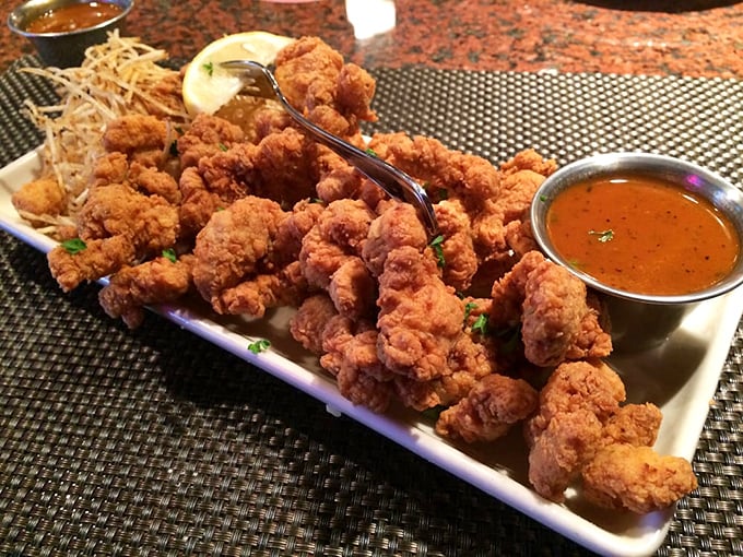 Crispy alligator bites: Because sometimes the most delicious things in life are the ones you never thought you'd try.