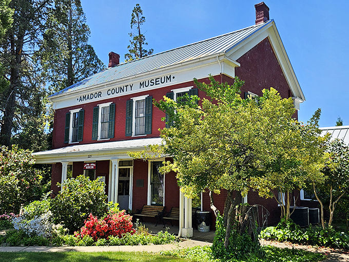 The Amador County Museum's vibrant gardens and stately architecture offer history with curb appeal that would make HGTV producers swoon.