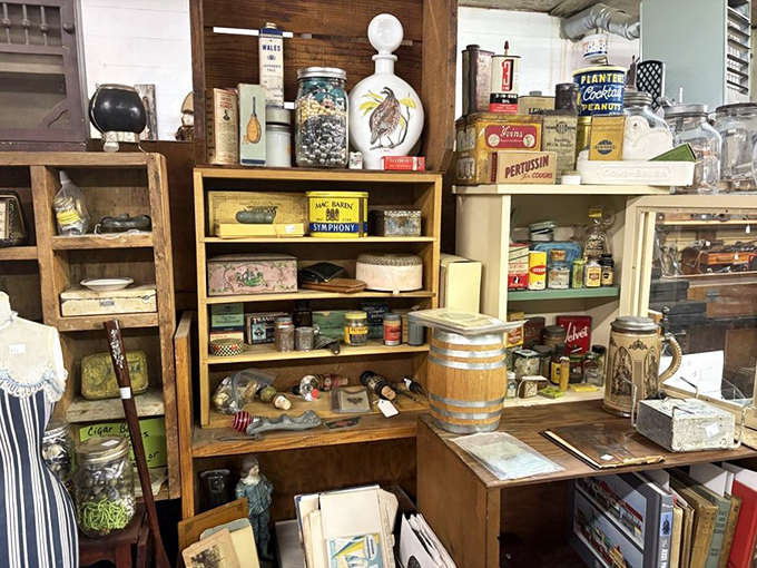 Vintage packaging that transports you to grandma's pantry. These aren't just antiques&mdash;they're time machines in tin and cardboard form.