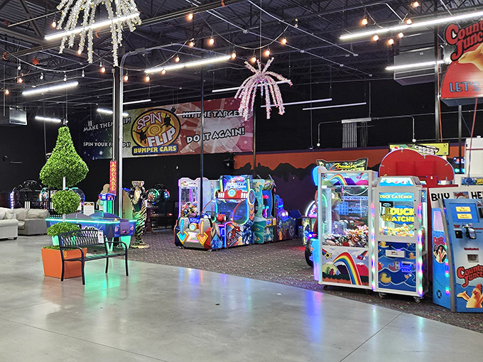 An arcade nestled inside a general store? It's like they read my childhood diary and built it &ndash; complete with flashing lights and games.