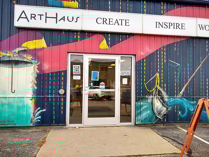 ArtHaus brings creative energy to downtown without the pretentious gallery prices you'd find in bigger cities.