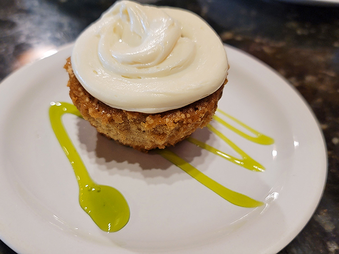 Dessert gets the artichoke treatment too! This cupcake proves that creativity knows no bounds when you're in the Artichoke Capital of the World.