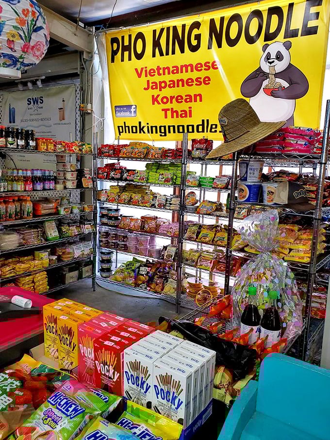 Pho King Noodle's Asian grocery selection transforms your home cooking from "microwave surprise" to "how did you learn to make this?" in one shopping trip.
