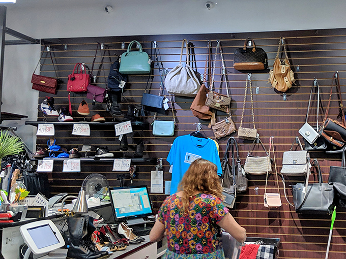 A handbag heaven where designer dreams come true without the nightmare price tags.