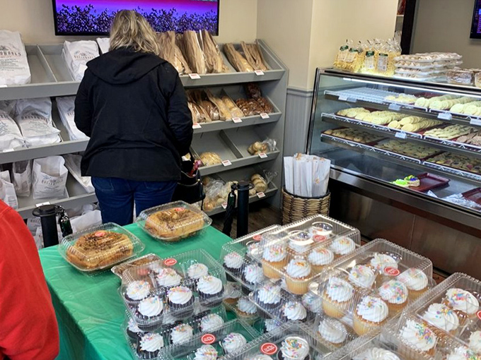 The bakery section: where willpower goes to die and diet plans are forgotten. That coconut macaroon has been calling your name since you walked in.