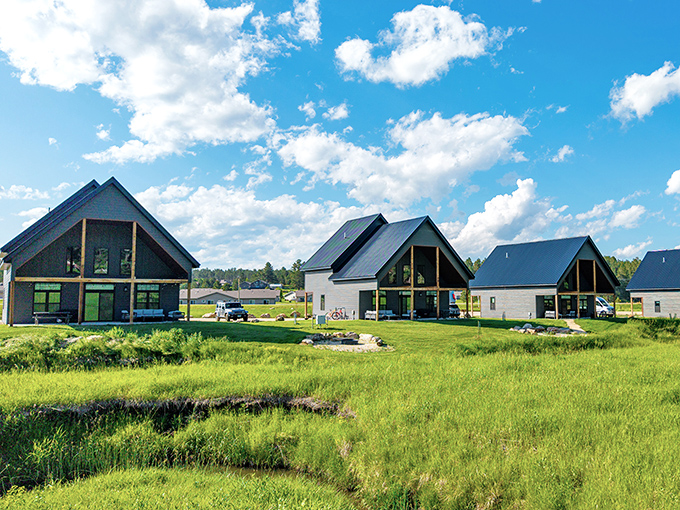 Modern mountain living at its finest. These contemporary cabins prove you don't have to sacrifice comfort to wake up surrounded by Black Hills beauty.